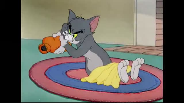 Tom & Jerry Is Jerry Taking Care of Tom Classic Cartoon WB Kids ...